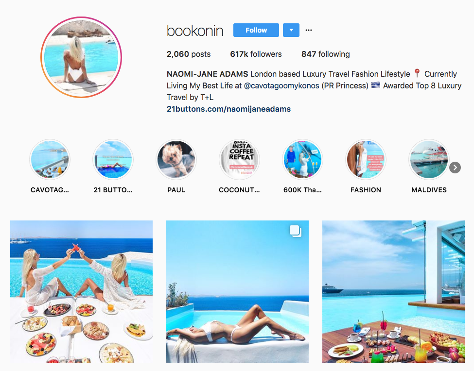 Hotel Influencers: 25 Five-Star Vacation Influencers