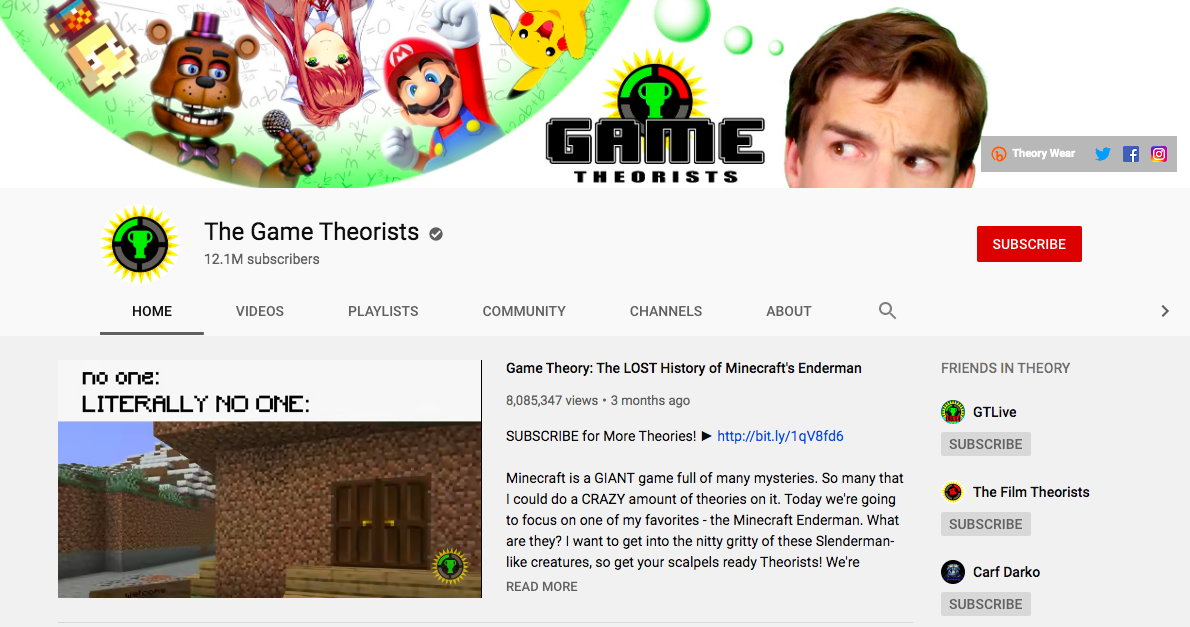 The Top Gaming Vloggers on Youtube