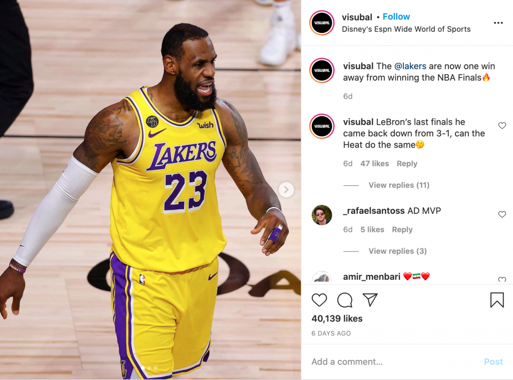 Los Angeles Lakers Trend on BrandGraph BrandGraph® After Winning NBA ...